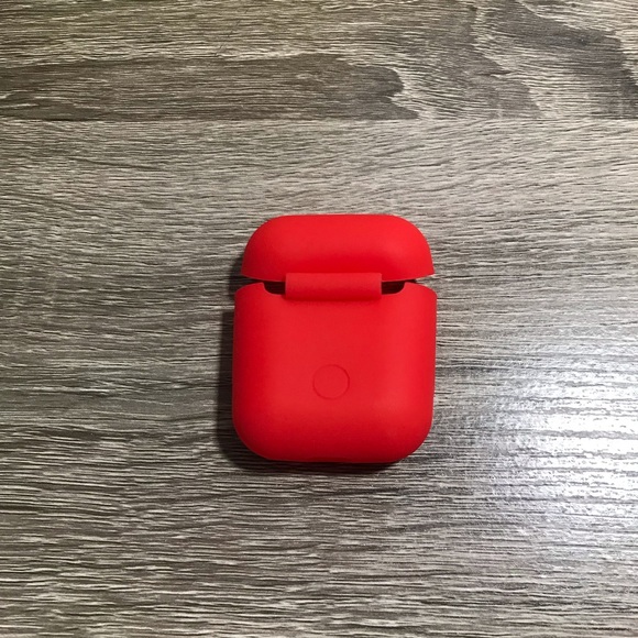 Accessories | Vibrant Red Silicone Air Pod Case | Poshmark